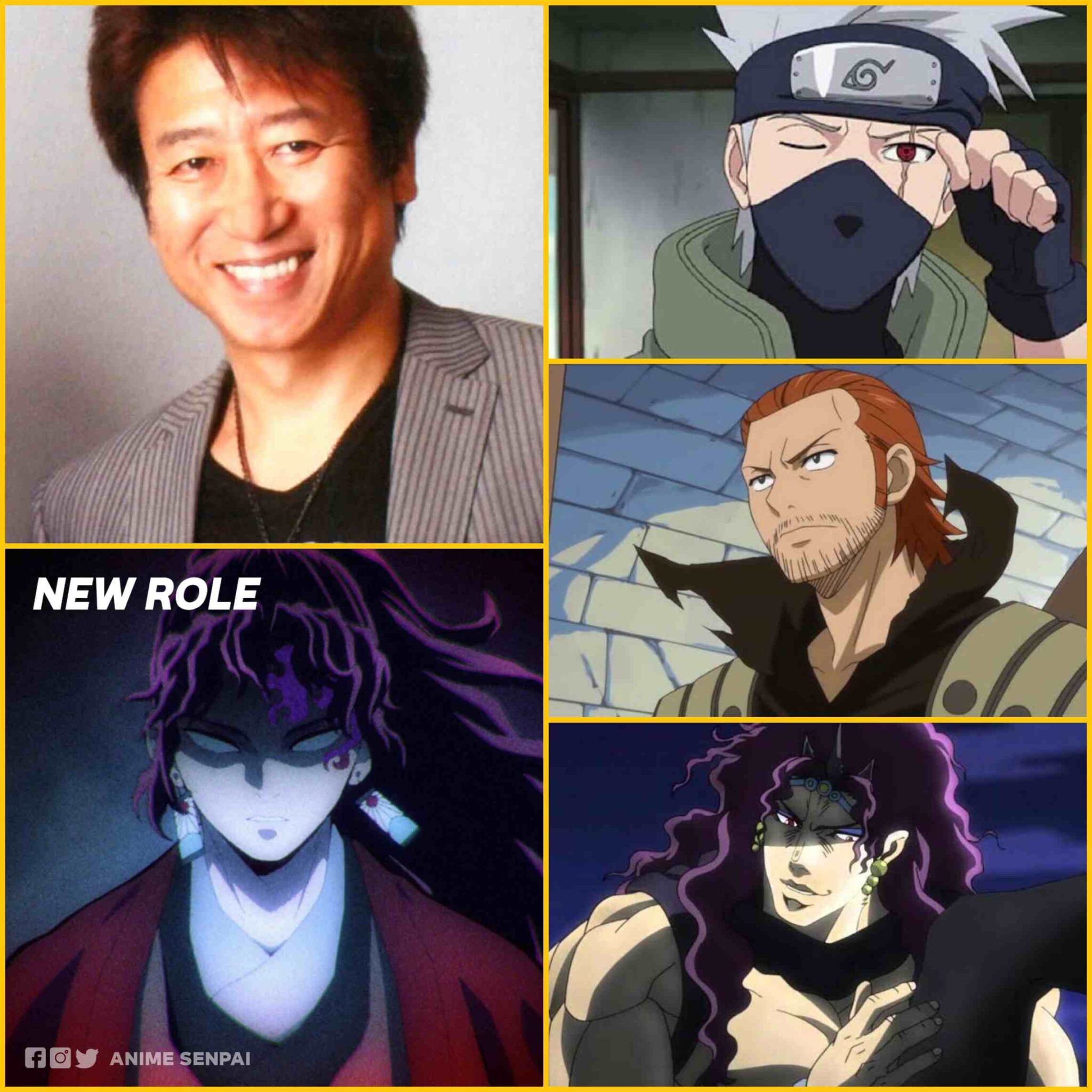 Kakashi's Voice Actor Will Join Demon Slayer Cast - Anime Senpai